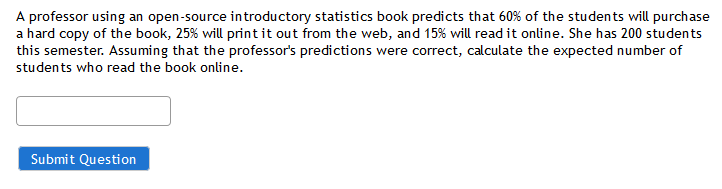 Solved A professor using an open-source introductory | Chegg.com