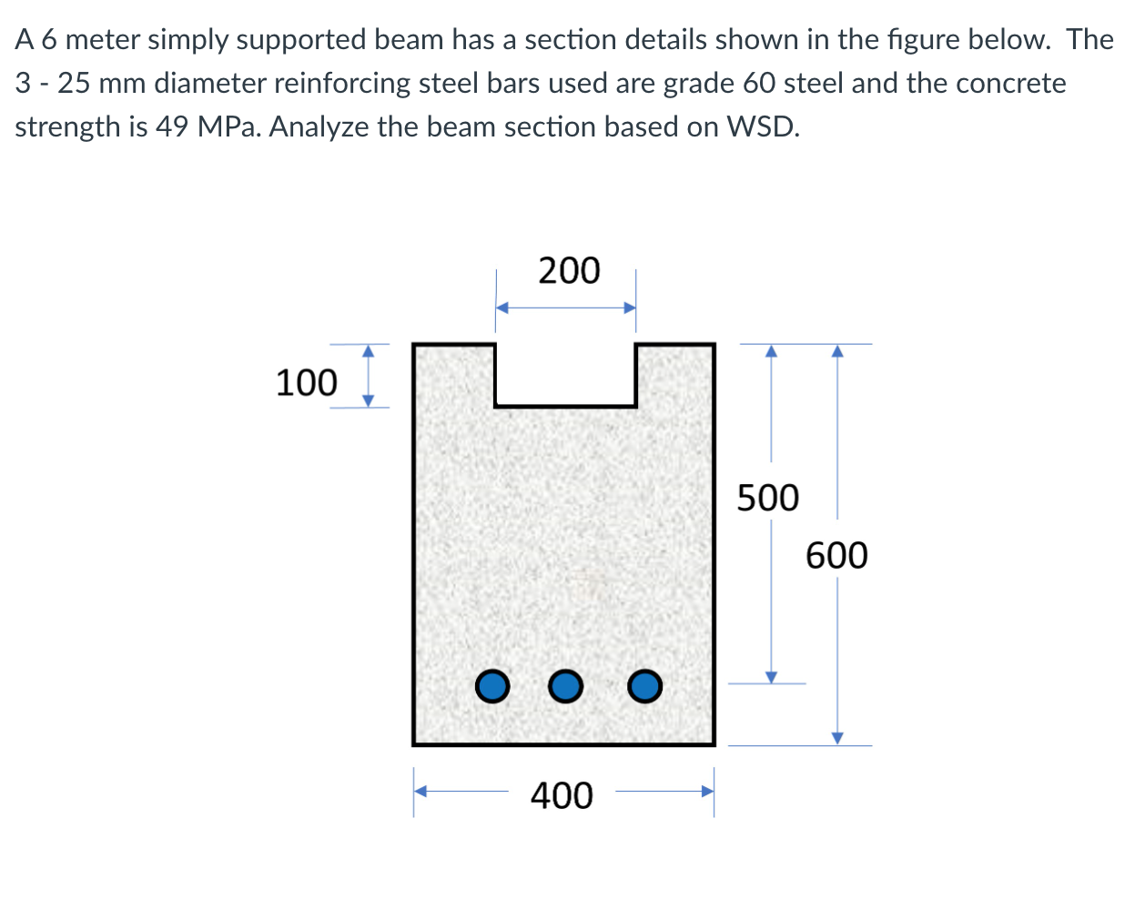 Solved What is the depth of the neutral axis at | Chegg.com