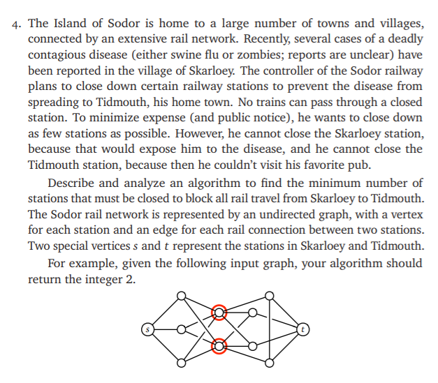 4. The Island of Sodor is home to a large number of | Chegg.com
