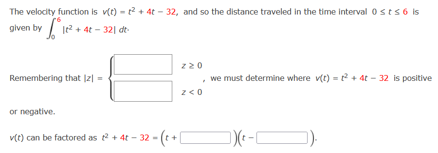 Solved Find the distance traveled during the given time | Chegg.com