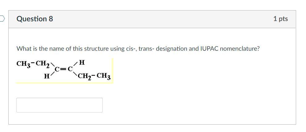 Solved Question 8 1 pts What is the name of this structure | Chegg.com
