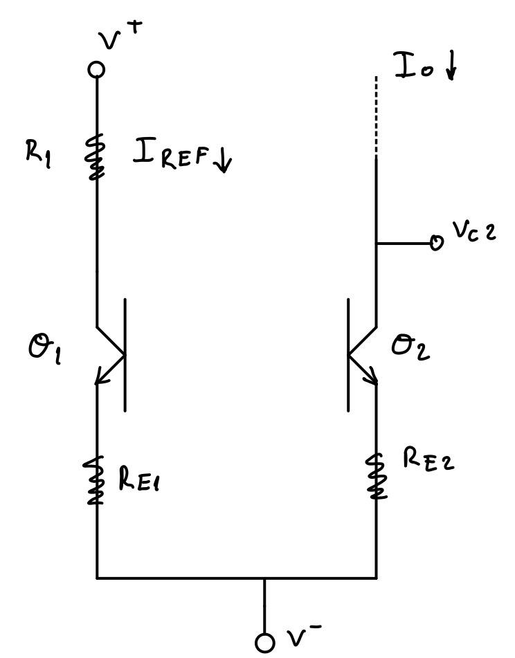 Solved a) Find the relationship between IC ve IREF depends | Chegg.com