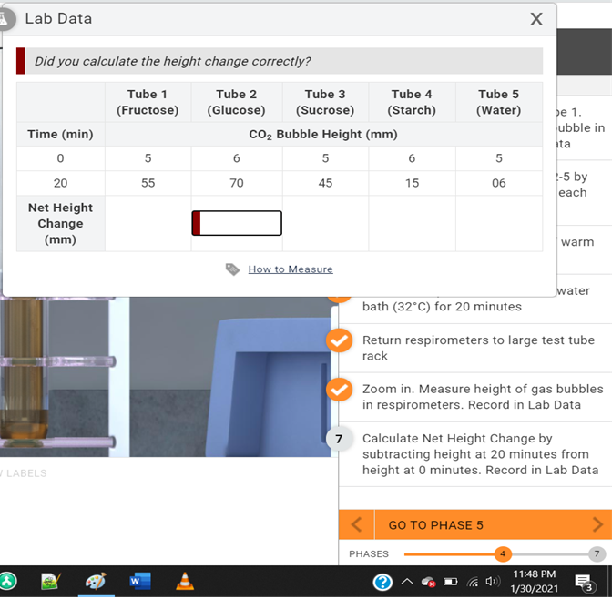 Solved Lab Data Х Did you calculate the height change | Chegg.com Solved Lab Data Х Did you calculate the height change | Chegg.com