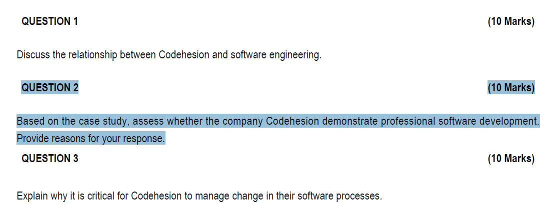 Solved QUESTION 1 (10 Marks) Discuss the relationship | Chegg.com