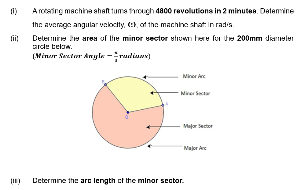 Solved Show me ﻿the steps to ﻿solve(i) ﻿A rotating machine | Chegg.com
