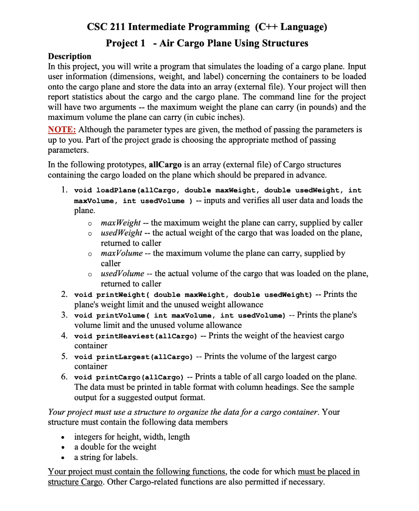 Solved Csc 211 Intermediate Programming C Language 