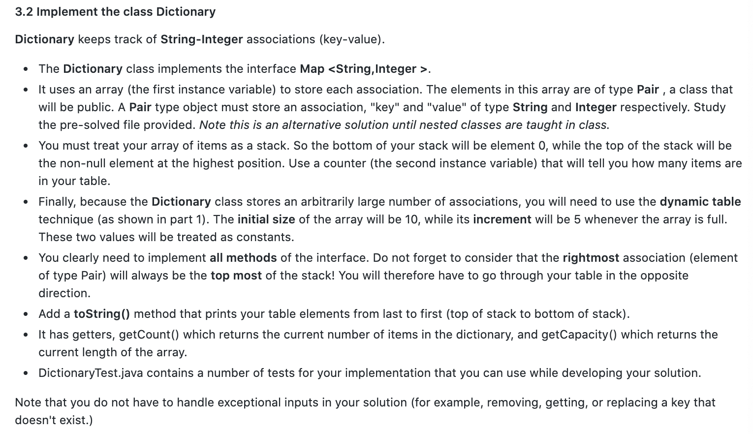 Solved 11 Modify The Interface Stack Add A Method Clear 8181
