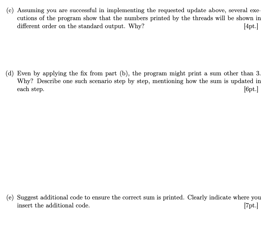 Solved 5 Answer The Following Questions Regarding The Code 