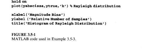 EXAMPLE 3.5-3. We use MATLAB to generate a sequence | Chegg.com