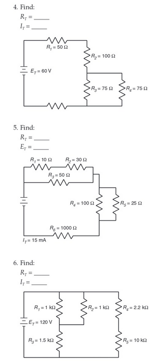 Solved RT=IT= Find: RT=ET= Find: RT= | Chegg.com