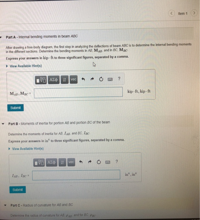 Solved Learning Goal: Part To determine the internal | Chegg.com