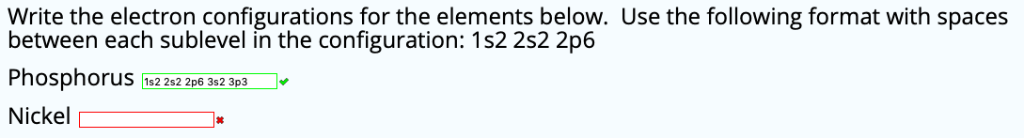 Solved Write The Abbreviated Electron Configurations For The