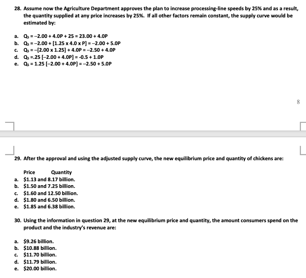 Solved Questions 22 through 33 are related. 22. Refer to the | Chegg.com