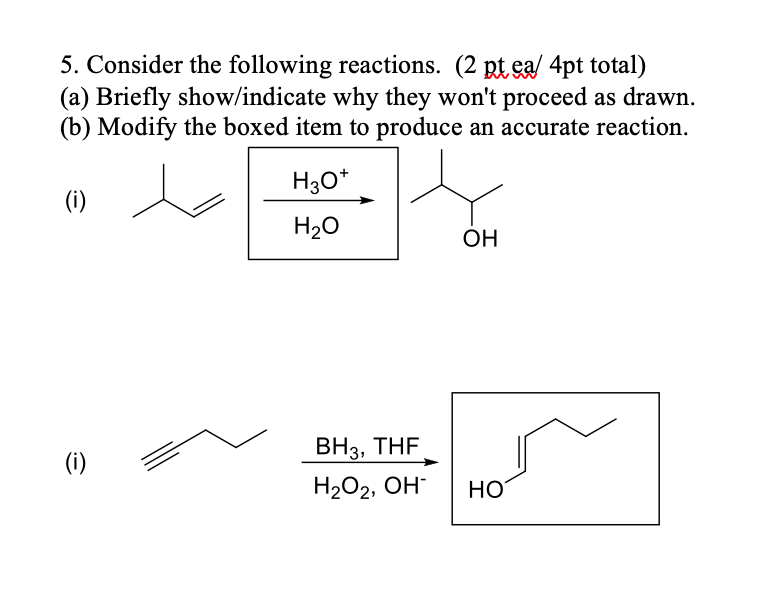 Solved 5. Consider the following reactions. (2 pt ca 4pt | Chegg.com Solved 5. Consider the following reactions. (2 pt ca 4pt | Chegg.com