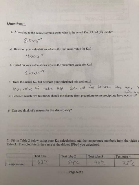 Solved Could you please be able to answer questions 5 and 6. | Chegg.com