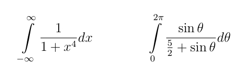 Solved calculate the integrals(hint: Put as a half circle | Chegg.com