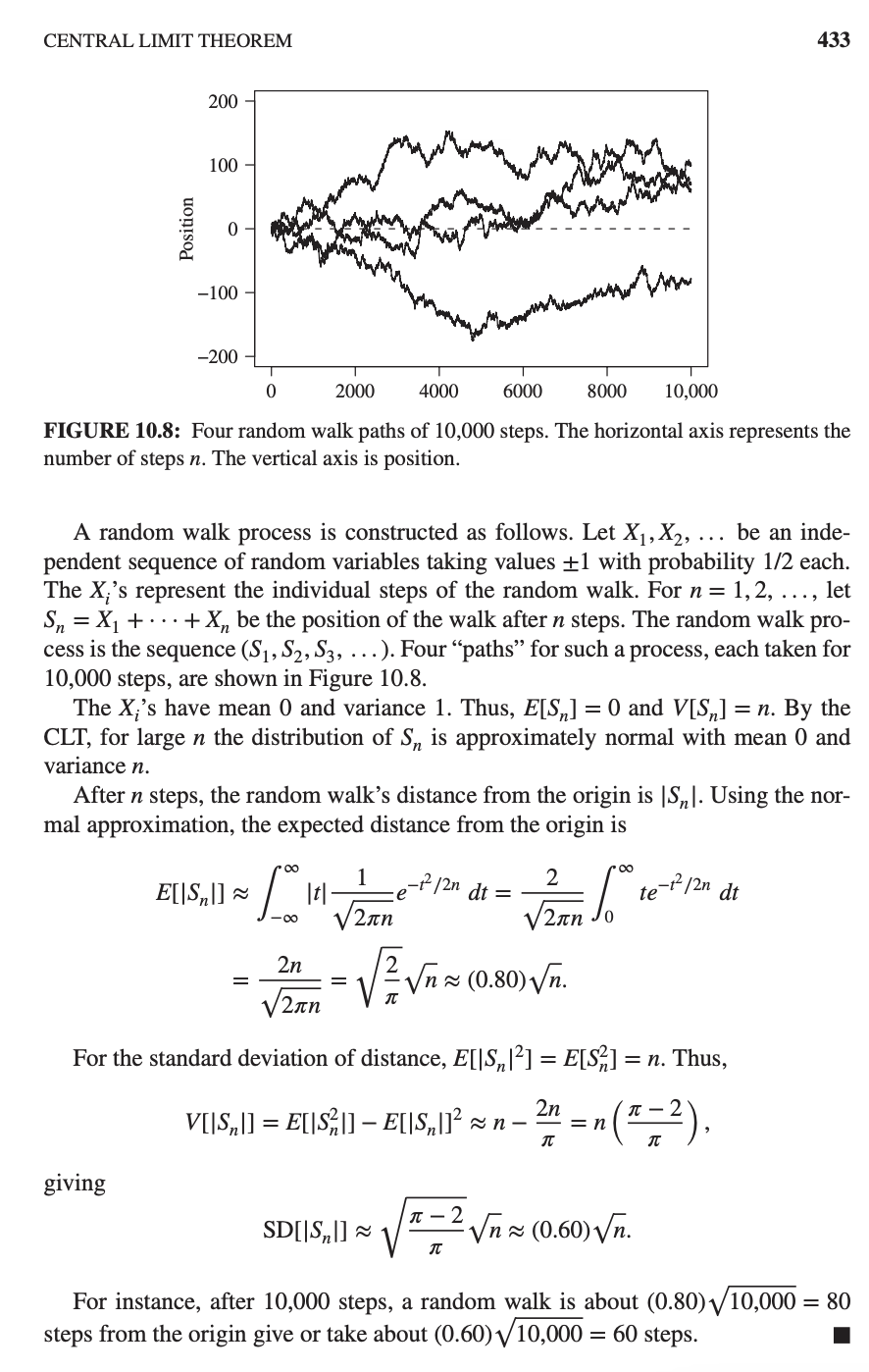0 22 Consider A Random Walk As Described In Example