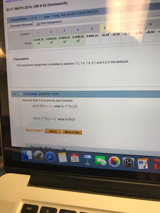 Solved This Homework Assignment Correlates To Sections 1 3
