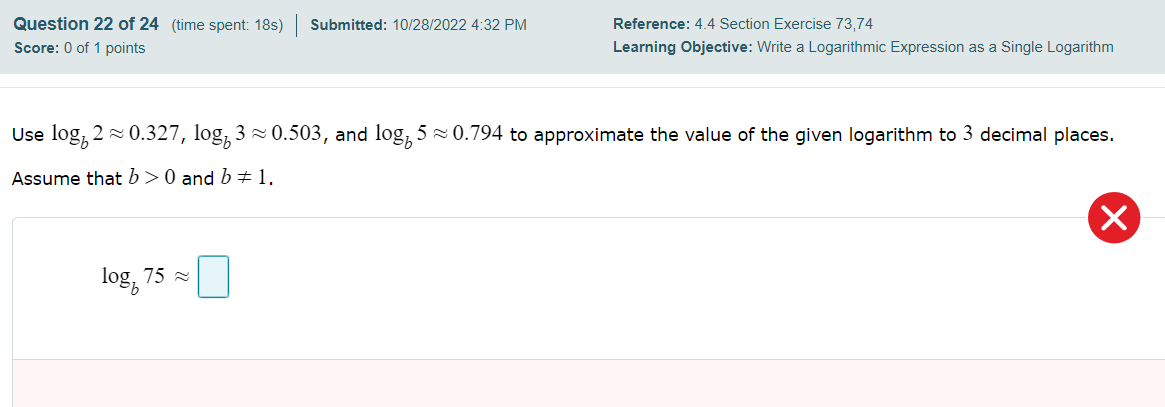 Solved \begin{tabular}{l|ll} Question 22 of 24 (time spent: | Chegg.com