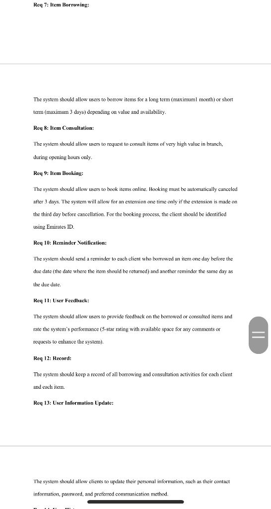 Solved please create a context model, data flow diagram | Chegg.com