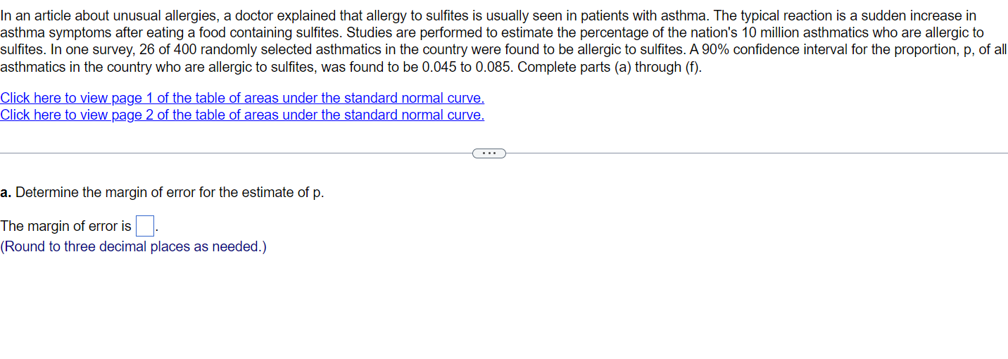 Solved In an article about unusual allergies, a doctor | Chegg.com