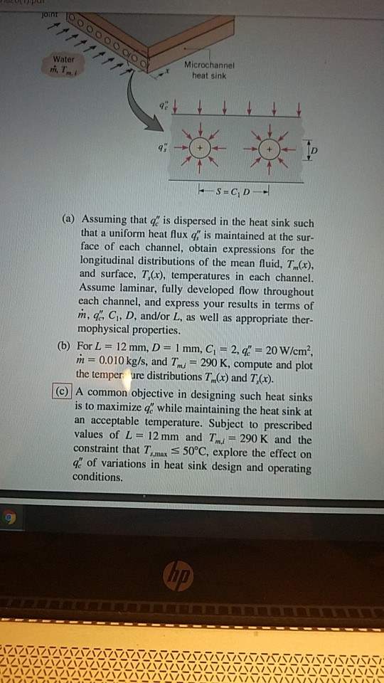 Solved 8.55 A common procedure for cooling a | Chegg.com