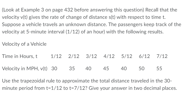 Solved EXAMPLE 3 Total Distance As mentioned earlier, the | Chegg.com