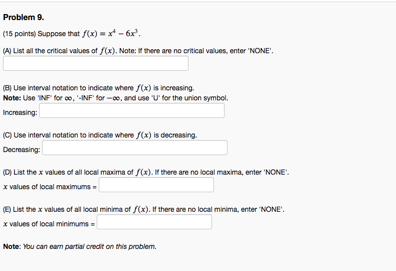 Solved Problem 10. (5 points) Consider the graph of the | Chegg.com