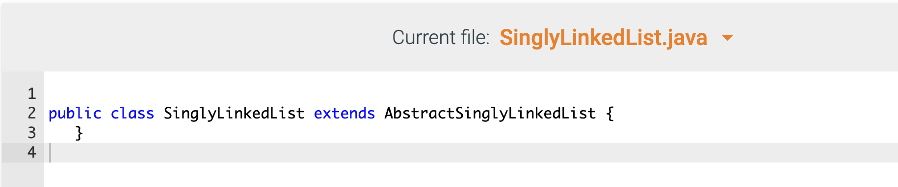Solved 8.24 Singly Linked List Your job is to make a singly | Chegg.com
