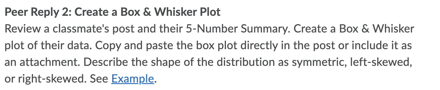 Solved Column1 Mean 33.66667 Standard Error 2.03833 Median | Chegg.com