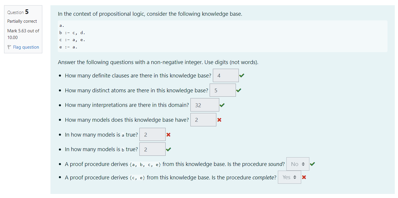 In the context of propositional logic, consider the | Chegg.com
