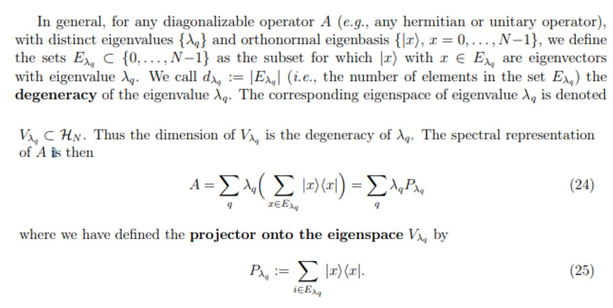 Solved Exercise 1.12 Consider a 3-dimensional Hilbert space, | Chegg.com