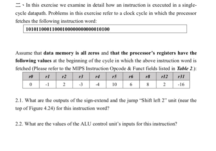 In this exercise we examine in detail how an | Chegg.com
