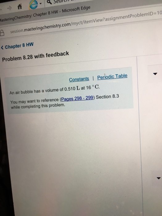 Solved D 100728357&offset-prev Part A What is the volume, in | Chegg.com