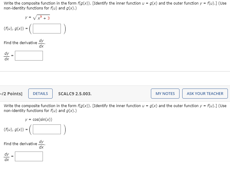 Solved Write The Composite Function In The Form F g x Chegg Solved Write The Composite Function In The Form F g x Chegg