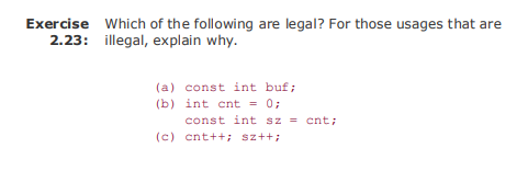 Solved Exercise What does the following code print? 2.27: | Chegg.com