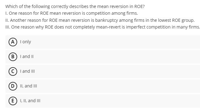 Solved Which of the following correctly describes the mean | Chegg.com