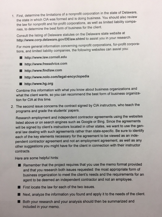 RESEARCH MEMORANDUM BACKGROUND To complete this | Chegg.com