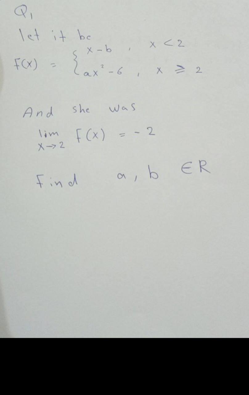 Solved Q let it be X