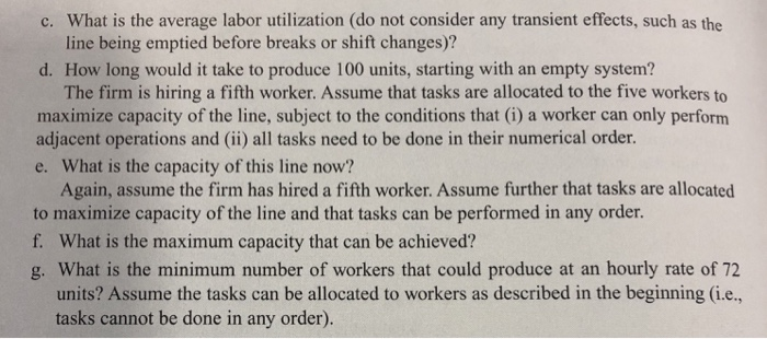 Solved Q4.4 12 Tasks to 4 Workers) Consider the following | Chegg.com