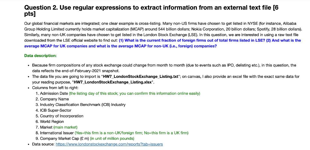 Solved Question 1. Regular expression basics [4pts] Examples | Chegg.com