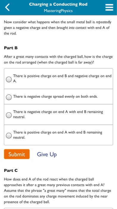 Solved Now consider what happens when the small metal ball | Chegg.com