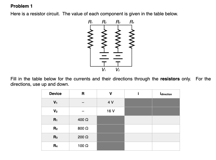 Solved Here is a resistor circuit. The value of each | Chegg.com