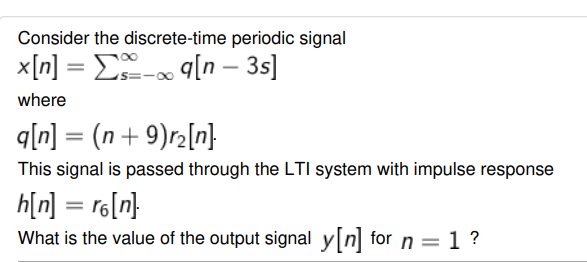Solved Consider the discrete-time periodic | Chegg.com
