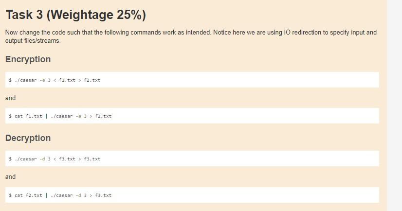 Solved Introduction The Caesar cipher is a substitution | Chegg.com