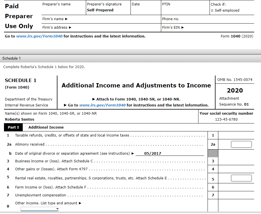 Use the 2020 Tax Rate Schedules to compute the tax. | Chegg.com