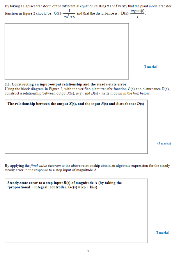 SYSTEMS ANALYSIS AND CONTROL Laboratory-2: PID | Chegg.com