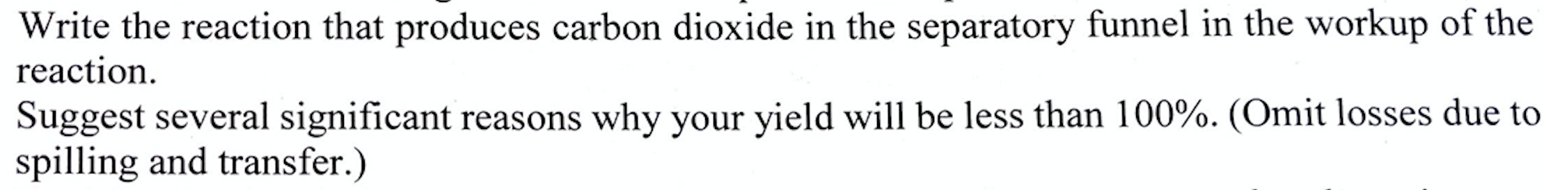Solved In this lab we use Fischer Esterification to create | Chegg.com