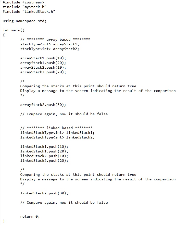 Solved C++ Please Complete QuestionINSTRUCTIONS: You are | Chegg.com