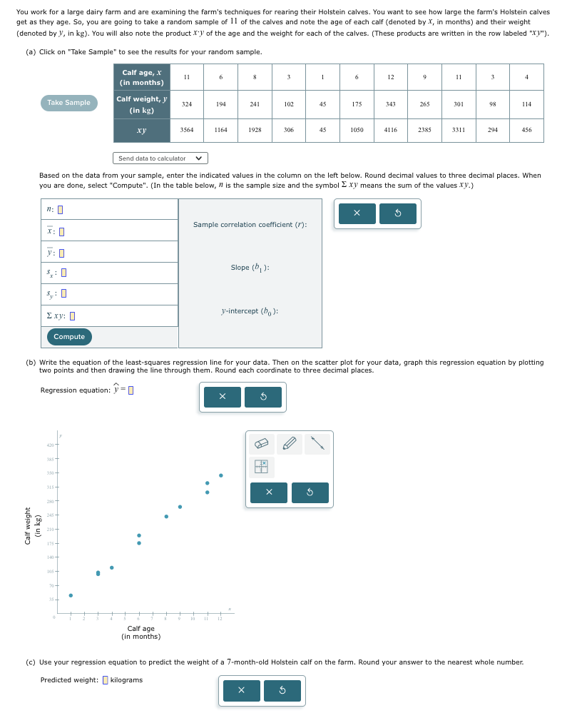 Solved You work for a large dairy farm and are examining the | Chegg.com